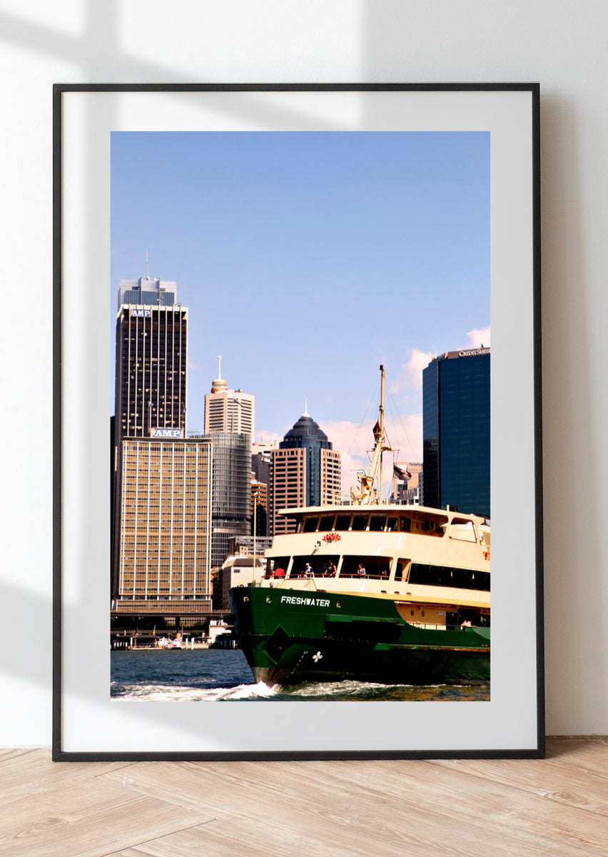 Freshwater Sails • Sydney Ferry Circular Quay Photography Print – Just ...