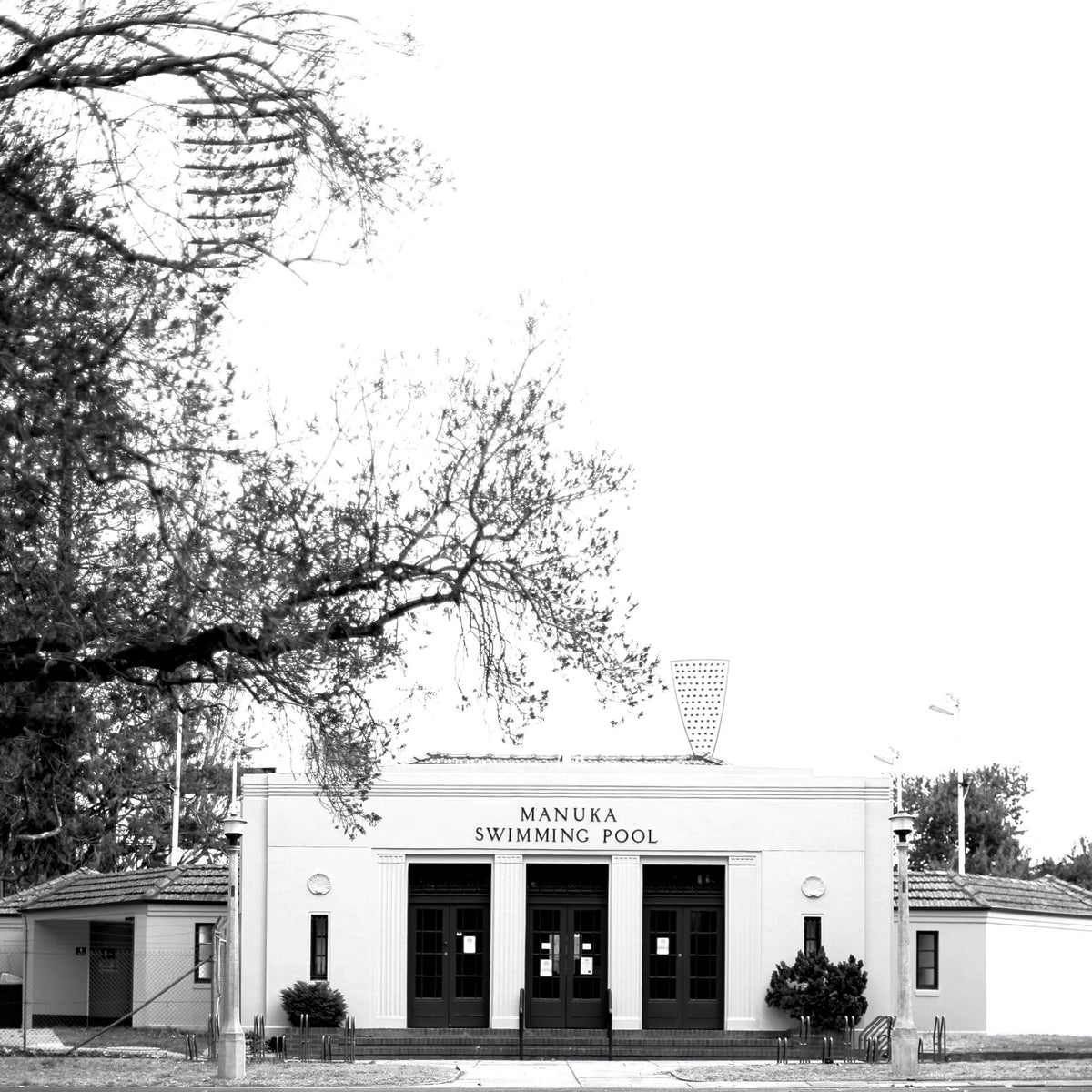 Manuka Pool Canberra • Black & White Photography Print – Just Ruby and Me